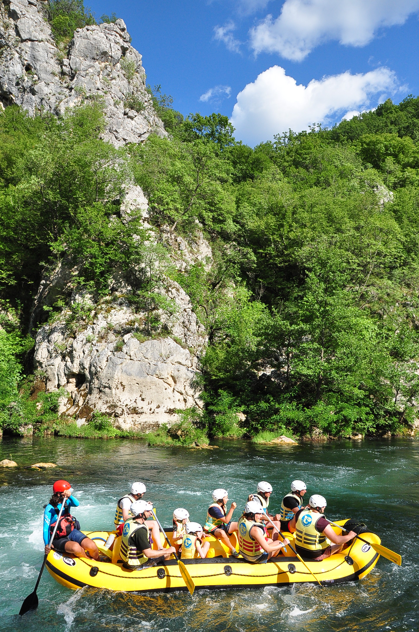 Rafting w Omisu - Omiś Chorwacja